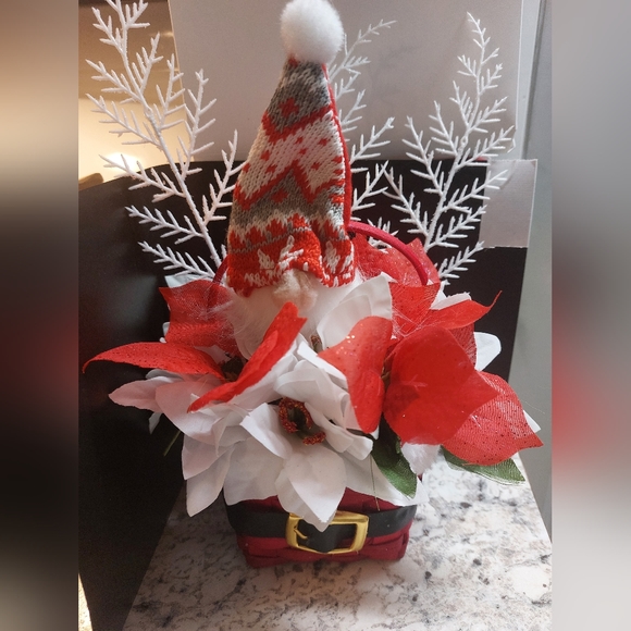 Hand Crafted | Holiday | Handcrafted Gnome Centerpiece Accent Decor ...